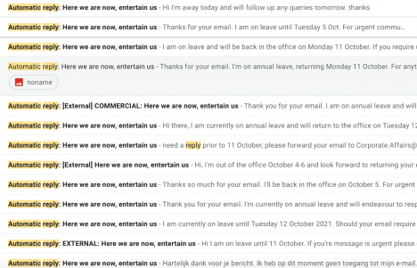 How to write a memorable out of office message - Typeset