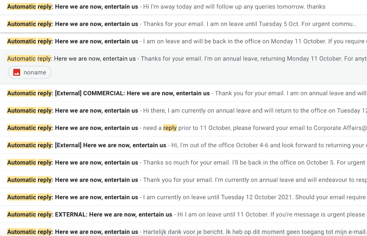 How to write a memorable out of office message - Typeset